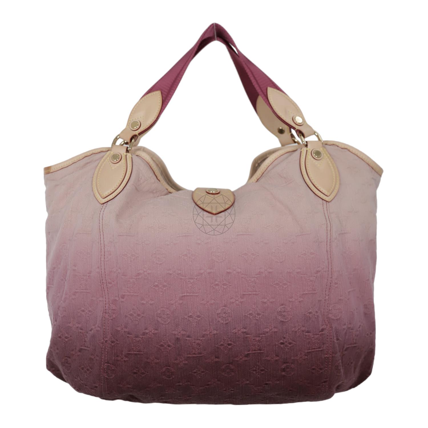 Sell Louis Vuitton Monogram Denim Sunbeam Gradient Bag - Pink ...
