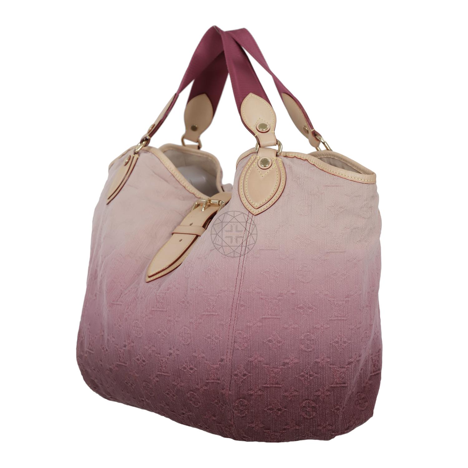 Sell Louis Vuitton Monogram Denim Sunbeam Gradient Bag - Pink ...