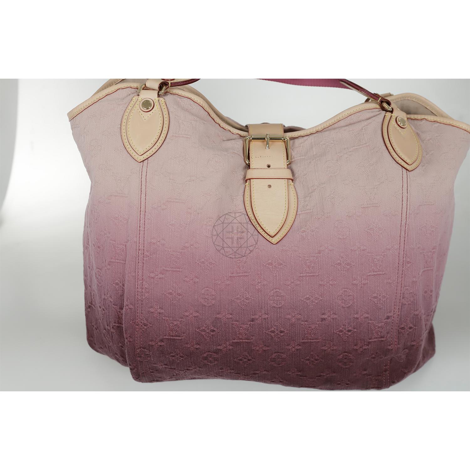 Sell Louis Vuitton Monogram Denim Sunbeam Gradient Bag - Pink ...